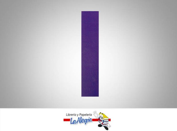 PAPEL CREPE 50X200CM MORADO UND MARCA CRISVI | Libreria La Alegria