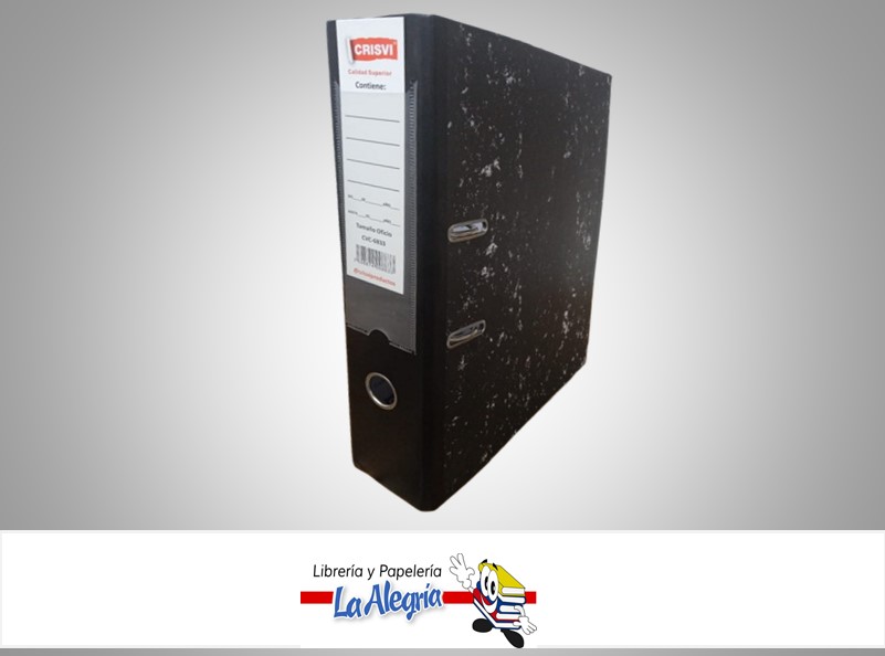 ARCHIVADOR LOMO ANCHO OFICIO MARCA CRISVI | Libreria La Alegria